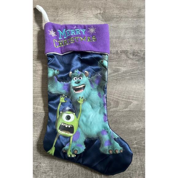 Disney | Holiday | Disneys Monsters Inc Mike Sulley Christmas Stocking ...